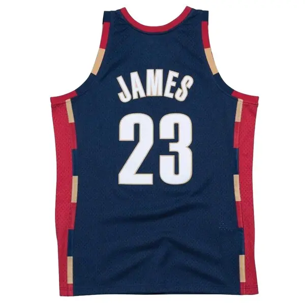 Mitchell & Ness Nba Swingman Jersey Cleveland Cavaliers Alternate 2008-09 Lebron James - Navy/red