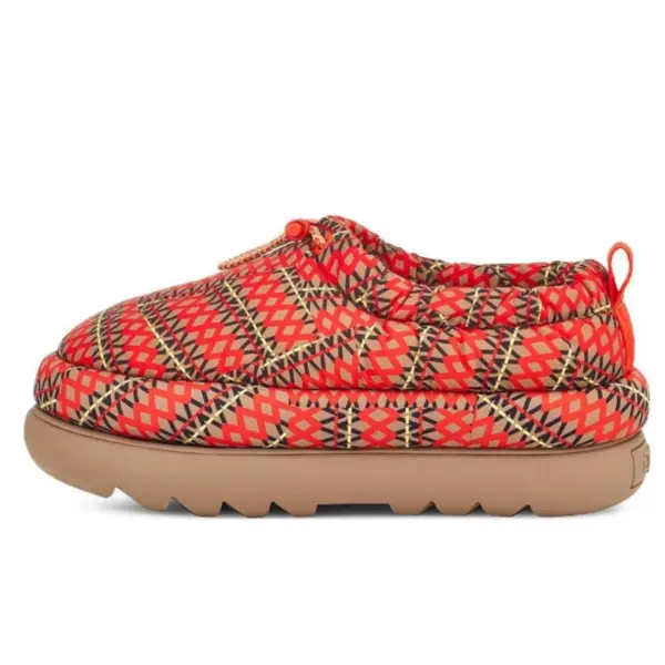 UGG Maxi Heritage Braid Clog - Red/chestnut