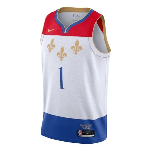 Nike Zion Williamson New Orleans Pelicans Swingman Jersey - White