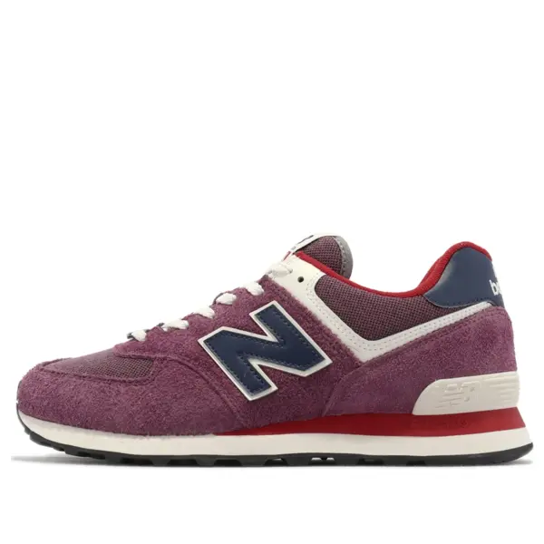 NEW BALANCE 574 Low Top Sneakers - Red/white