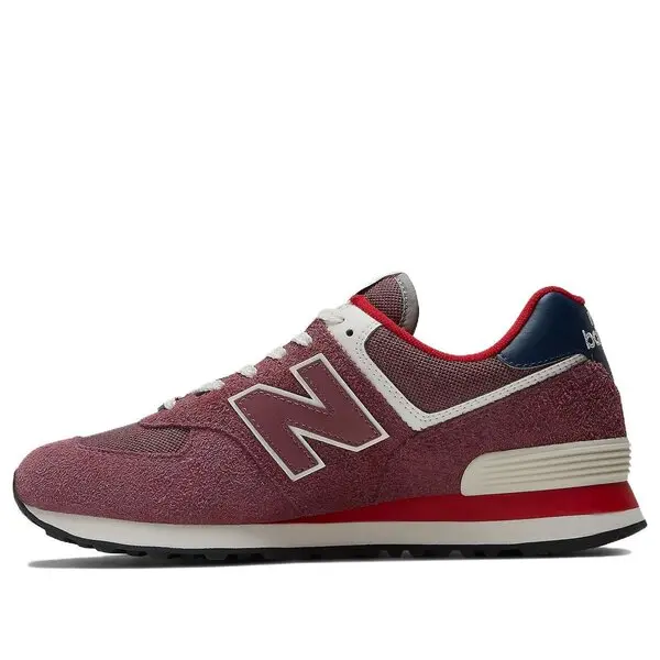NEW BALANCE 574 Low Top Sneakers - Red/white