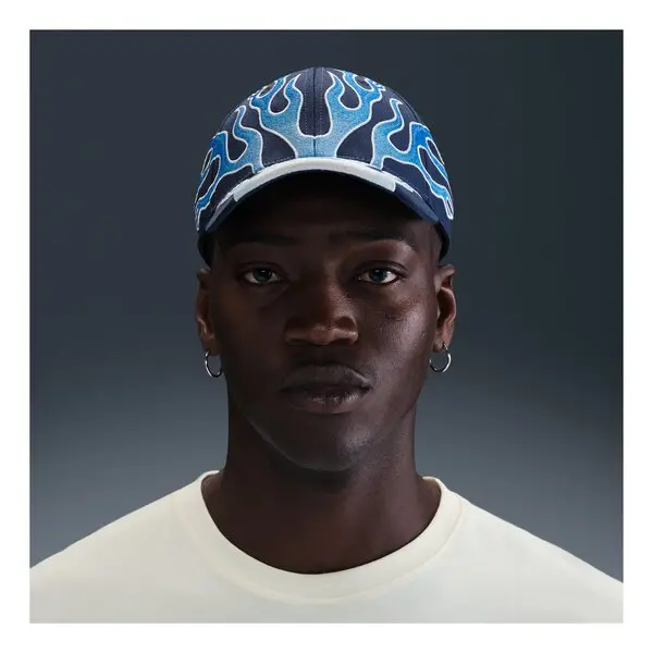 Nike Club Cap Structured Og Flame - Navy/blue