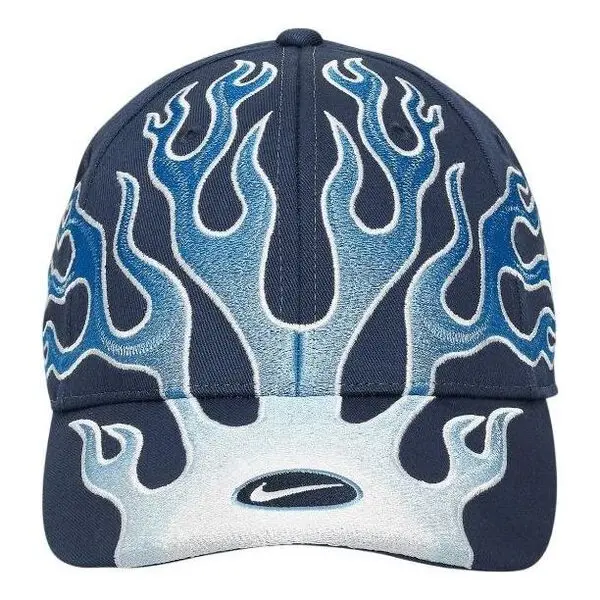 Nike Club Cap Structured Og Flame - Navy/blue