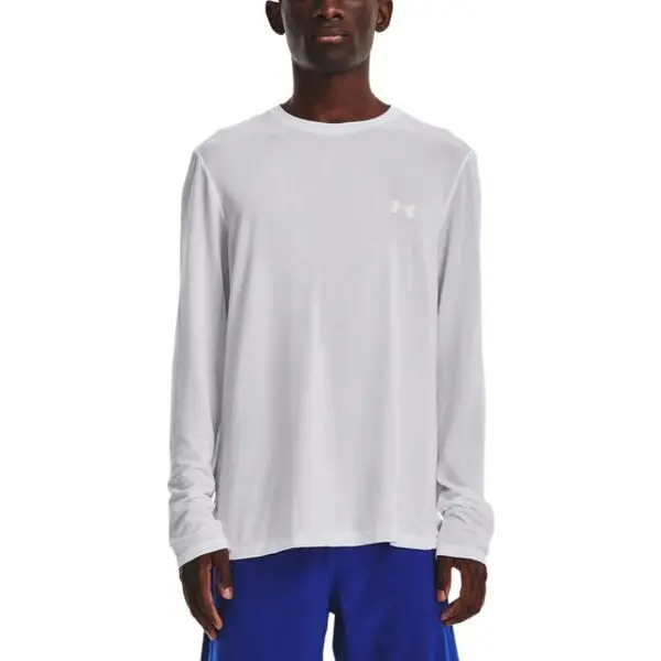 Under Armour Seamless Stride Long Sleeve T-shirt - White