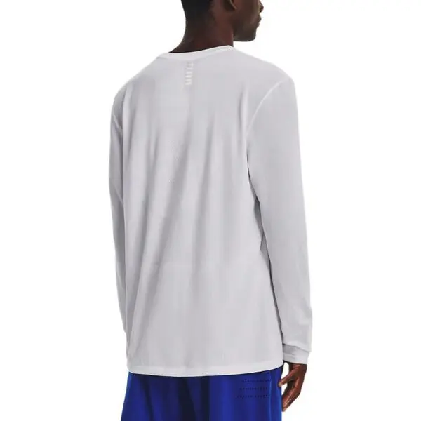 Under Armour Seamless Stride Long Sleeve T-shirt - White