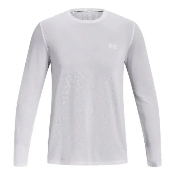 Under Armour Seamless Stride Long Sleeve T-shirt - White