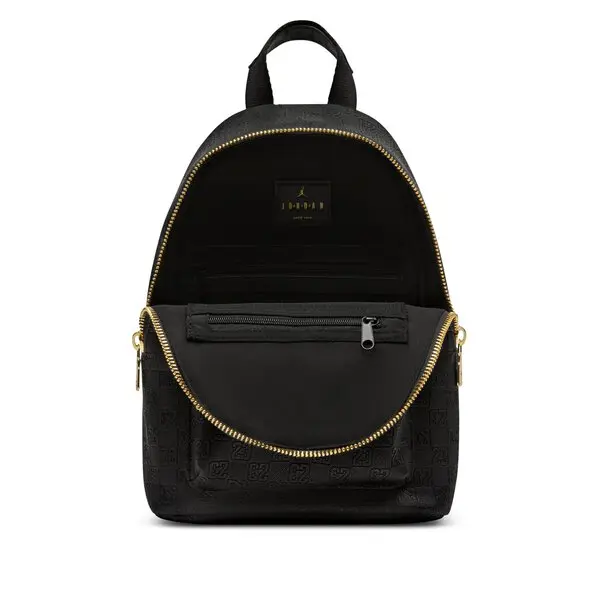 JORDAN Air Monogram Backpack - Black/gold