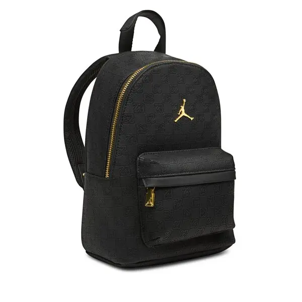 JORDAN Air Monogram Backpack - Black/gold