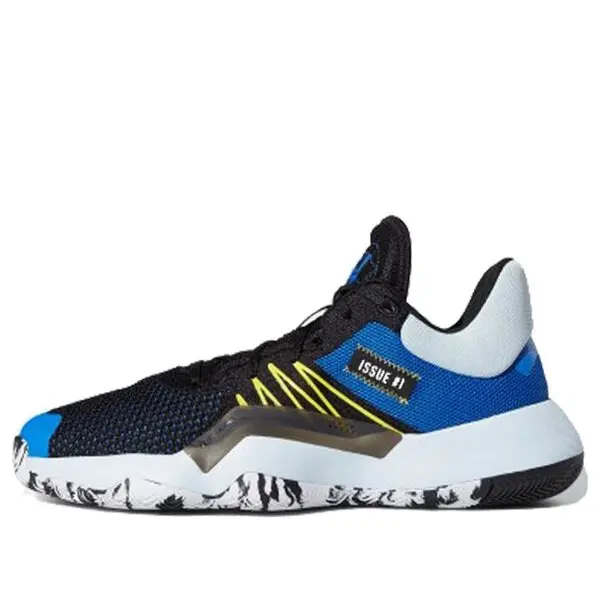 Adidas D.o.n. Issue #1 Gca Athletic Sneakers - Black/blue