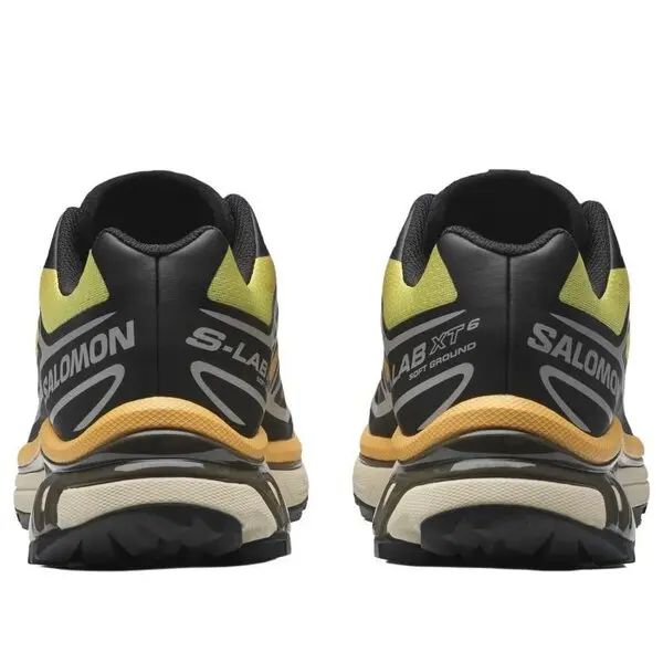 SALOMON Xt-6 "black Grape Leaf" Lace-up Sneakers - Black/grape Leaf