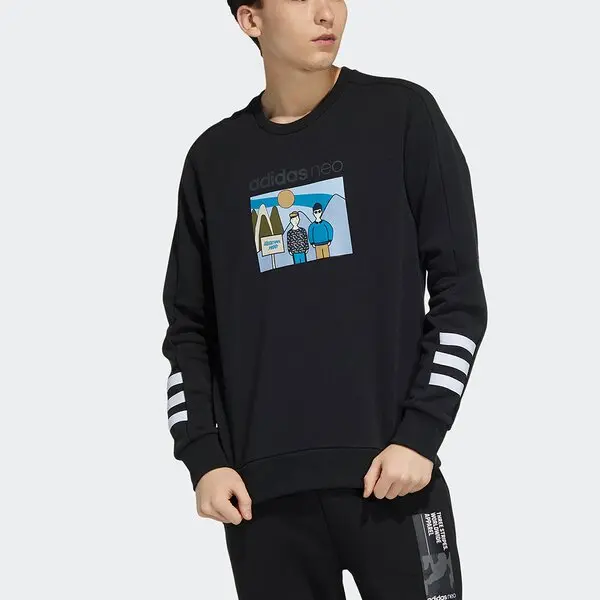 Adidas Neo Graphic Print Pullover