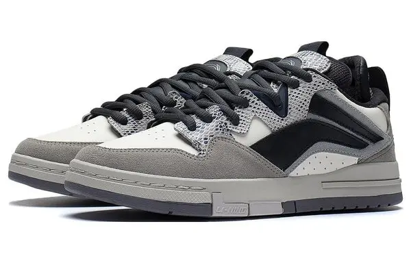 LI-NING Wave Pro Athletic Sneakers - Grey/black
