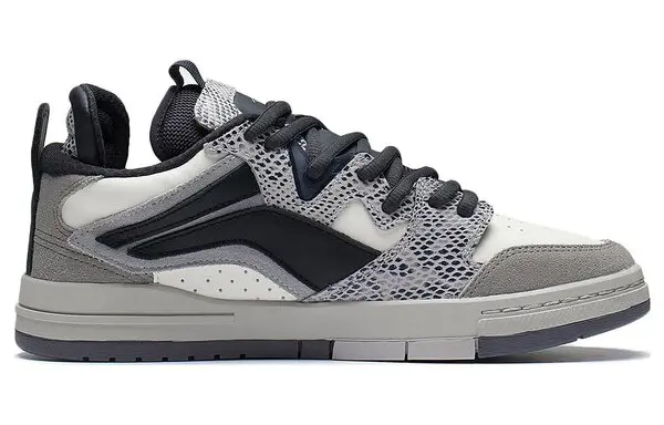 LI-NING Wave Pro Athletic Sneakers - Grey/black