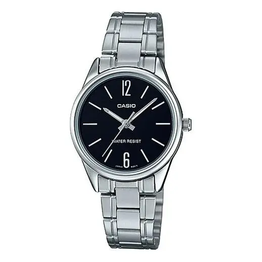 Casio Stainless Steel Quartz Analog Watch - Silver