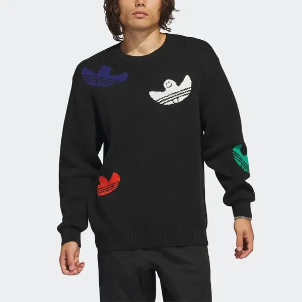 Adidas Originals All-over Logo Crewneck Sweater