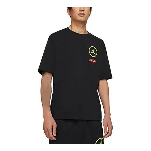 JORDAN Air Short Sleeve Casual Tee - Black