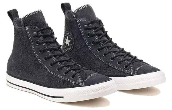 CONVERSE Chuck Taylor All Star Suede High Top Sneakers - Black