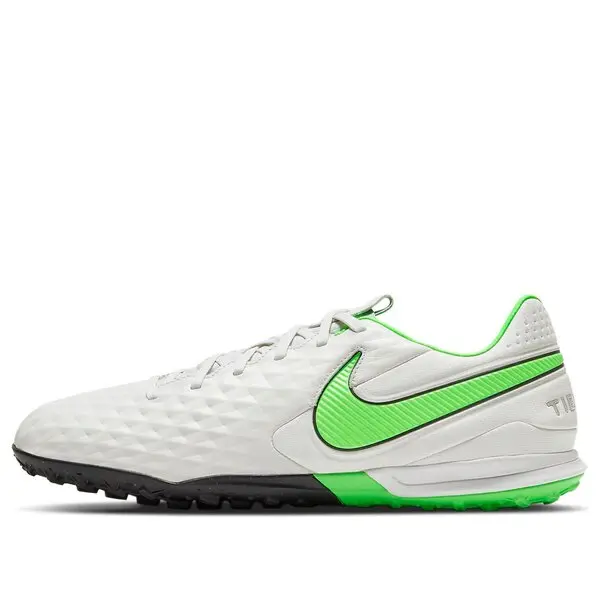 Nike Tiempo Legend 8 Pro Tf Turf Soccer Cleats - Light Silver