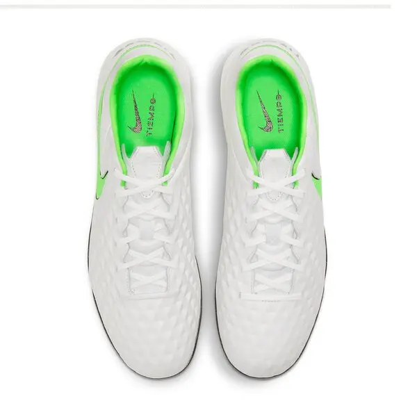 Nike Tiempo Legend Pro Tf Turf Soccer Cleats - Light Silver