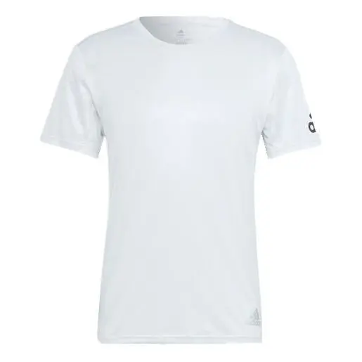 Adidas Short Sleeve Crewneck Pullover - White