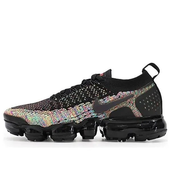 Nike Vapormax Flyknit 2 Athletic Sneakers - Black/multi Color