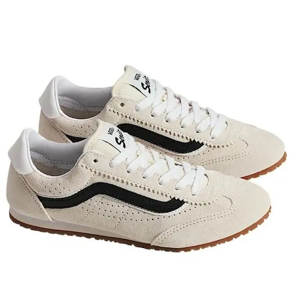 VANS Super Low Pro Sneakers - White/black