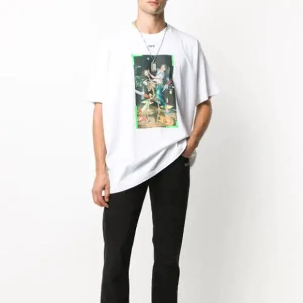 Off-White Pascal Painting Short Sleeve Oversize T-shirt