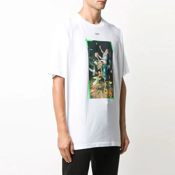 Off-White Pascal Painting Short Sleeve Oversize T-shirt