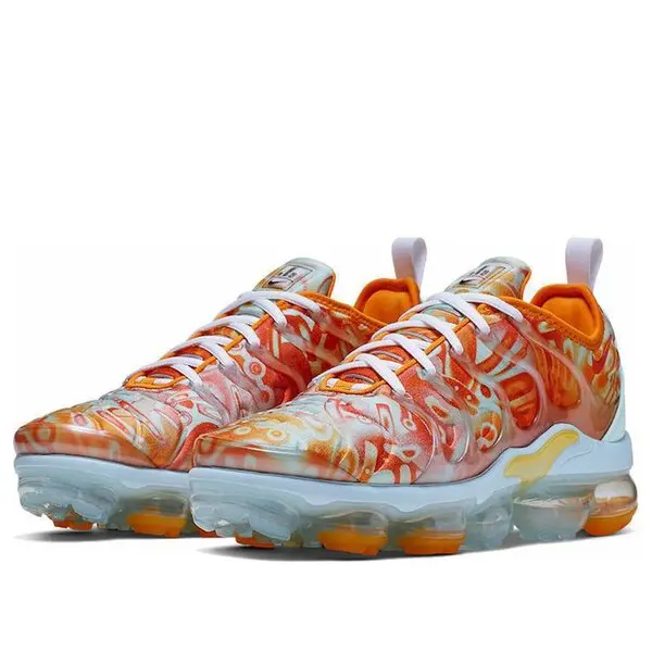 Nike Vapormax Plus "orange Dip Dye" Sneakers