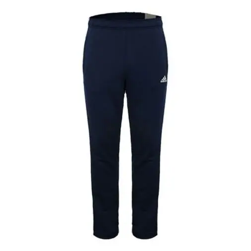 Adidas 2019 Ess 3s S Pnt Ft Knit Long Pants - Dark Blue