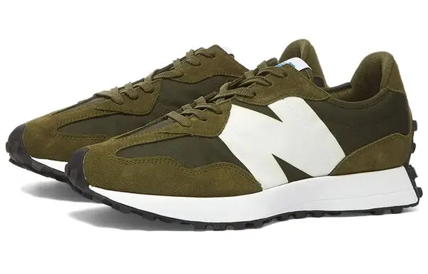 NEW BALANCE 327 Sneakers - Green/white