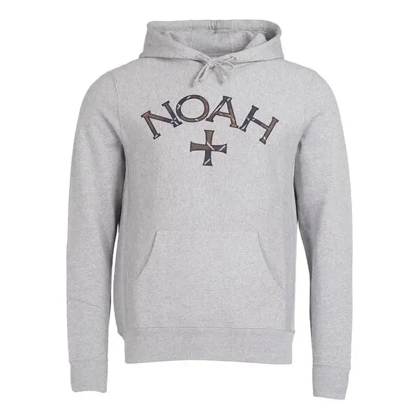 NOAH X Barbour Logo Hoodie