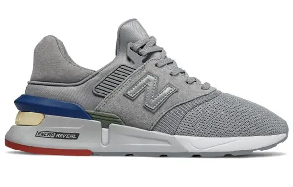 NEW BALANCE 997 Reveal "steel" Sneakers - Red/blue/grey