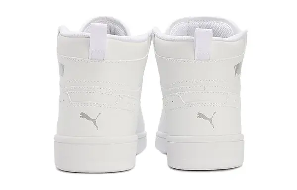 PUMA Rebound Joy High Top Sneakers - White/gray