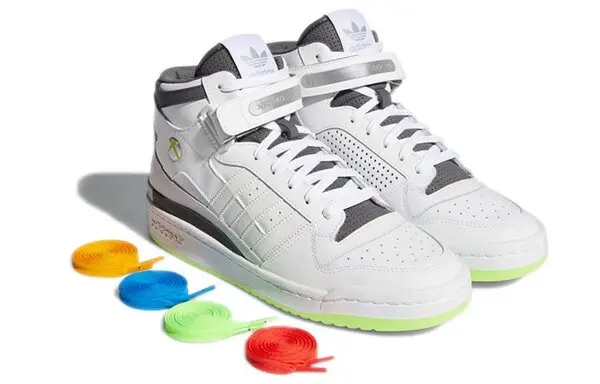Adidas X Xbox 360 Forum Mid 20th Anniversary Sneakers - White/grey