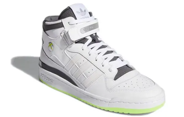 Adidas X Xbox 360 Forum Mid 20th Anniversary Sneakers - White/grey