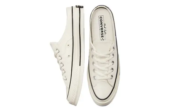 CONVERSE Chuck 70 Mule Slip - Creamwhite/black