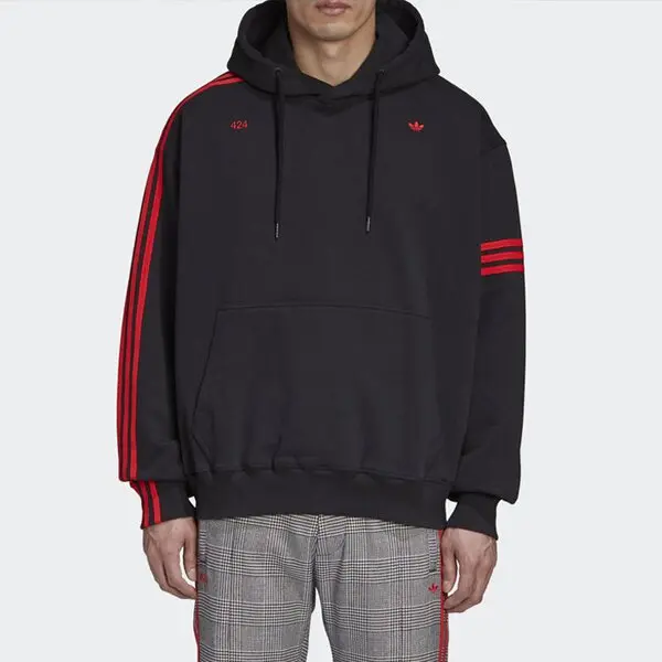 Adidas Originals X 424 R.y.v. Crossover Asymmetric Hoodie