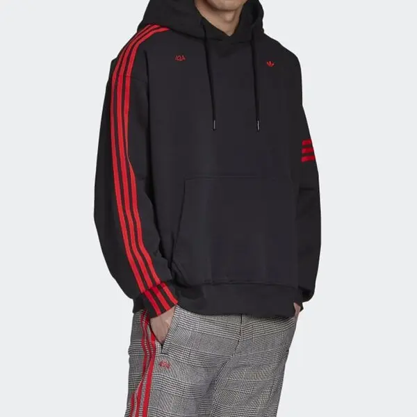 Adidas Originals X 424 R.y.v. Crossover Asymmetric Hoodie