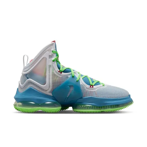 Nike Lebron 19 'tropical' High-top Sneakers - Grey/blue/green