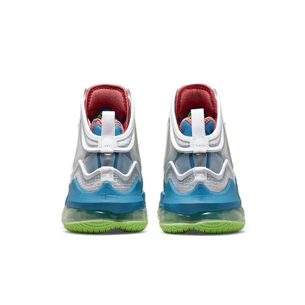 Nike Lebron 19 'tropical' High-top Sneakers - Grey/blue/green