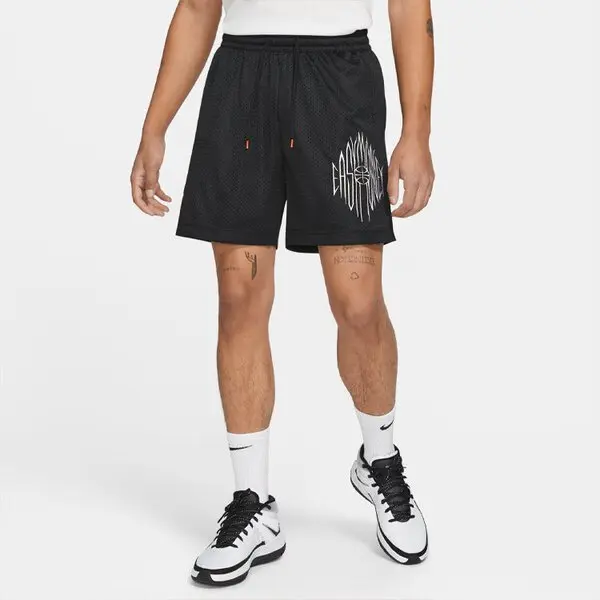 Nike Embroidered Logo Sports Shorts - Black