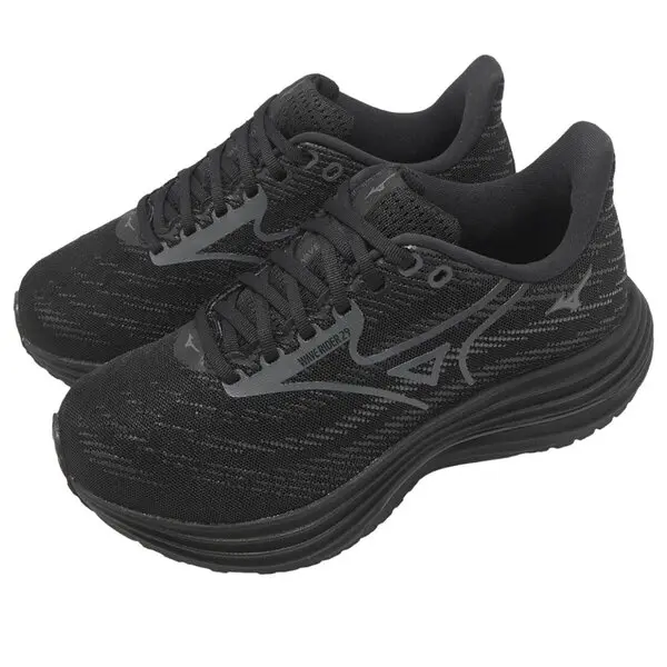 Mizuno Wave Rider 29 Super Wide - Black/iron Gate/black Sand
