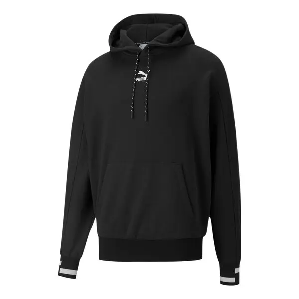 PUMA Logo Classics Hoodie - Black