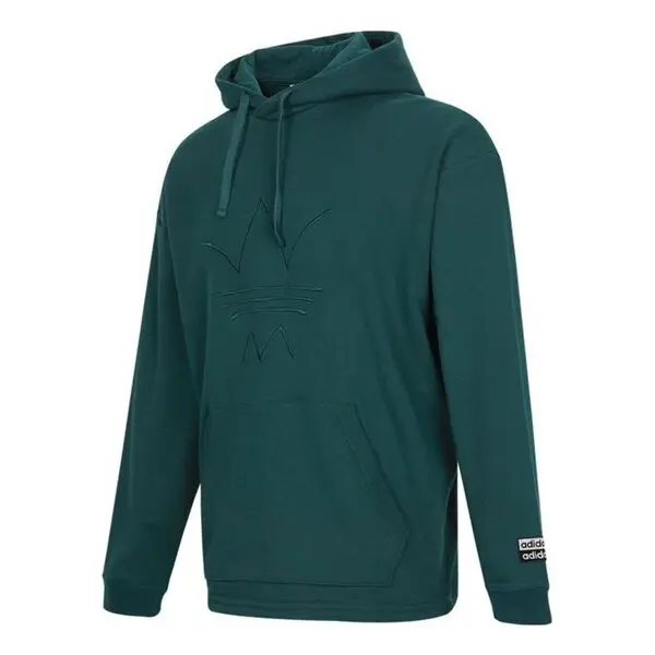 Adidas Originals Logo Embroidered Pullover - Green