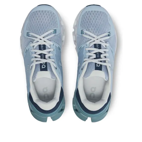 On Cloudflyer 4 Sneakers - Grey Blue