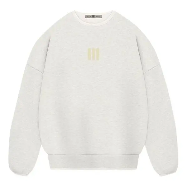 Adidas X Fear Of God Athletics Crewneck Sweatshirt Asia Sizing - Oatmeal