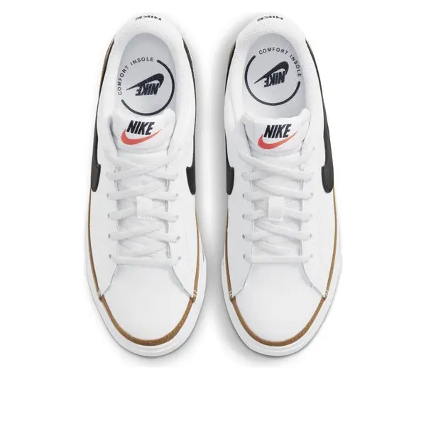 Nike Court Legacy Low Top Sneakers - White/black