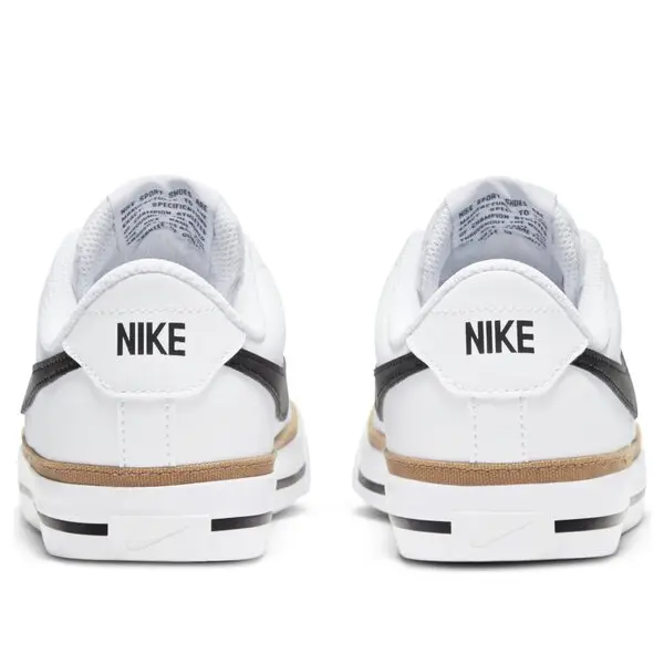 Nike Court Legacy Low Top Sneakers - White/black