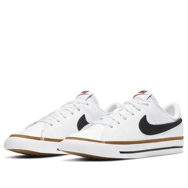 Nike Court Legacy Low Top Sneakers - White/black